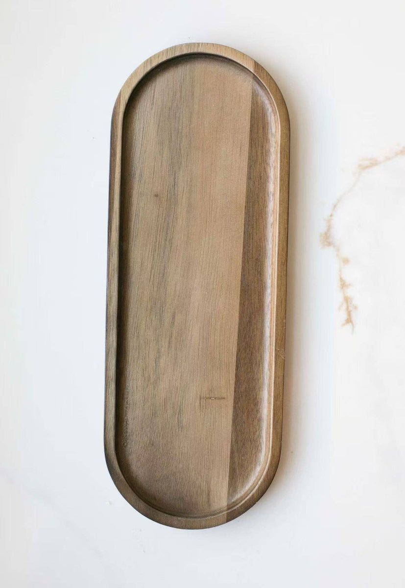 Wooden Oval Tray – Picture Perfect Kitchen Home