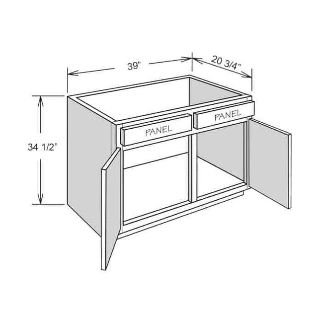 51″ Vanity Combination (51″-54″ W/Filler) | Picture Perfect Kitchen ...
