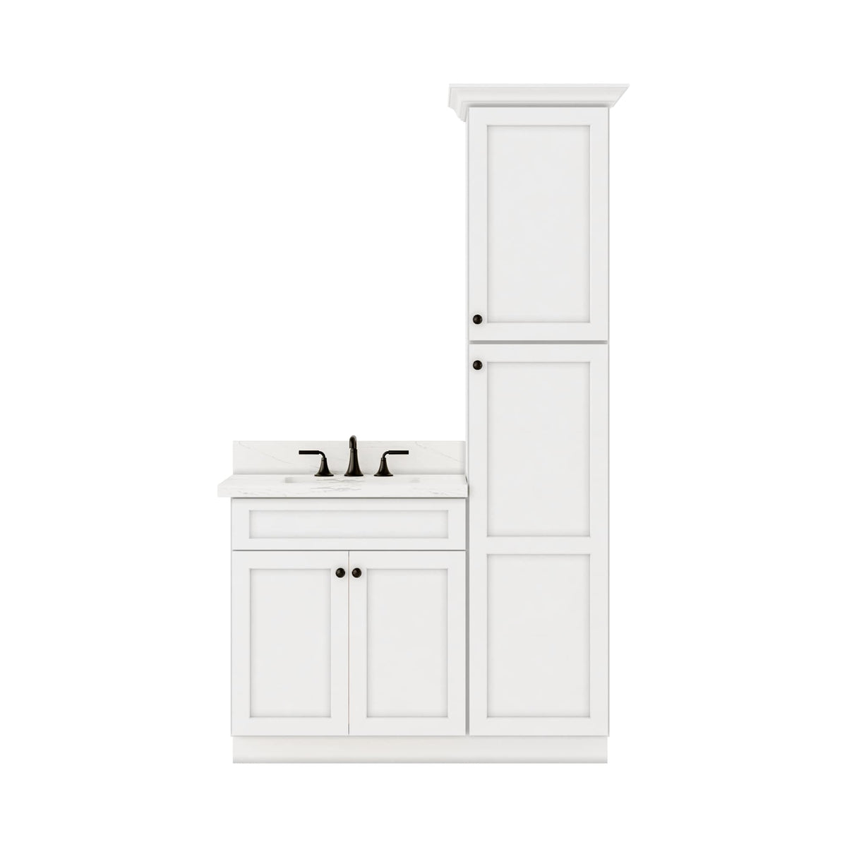 48″ Vanity Combination (48″-51″ W/Filler) | Picture Perfect Kitchen ...