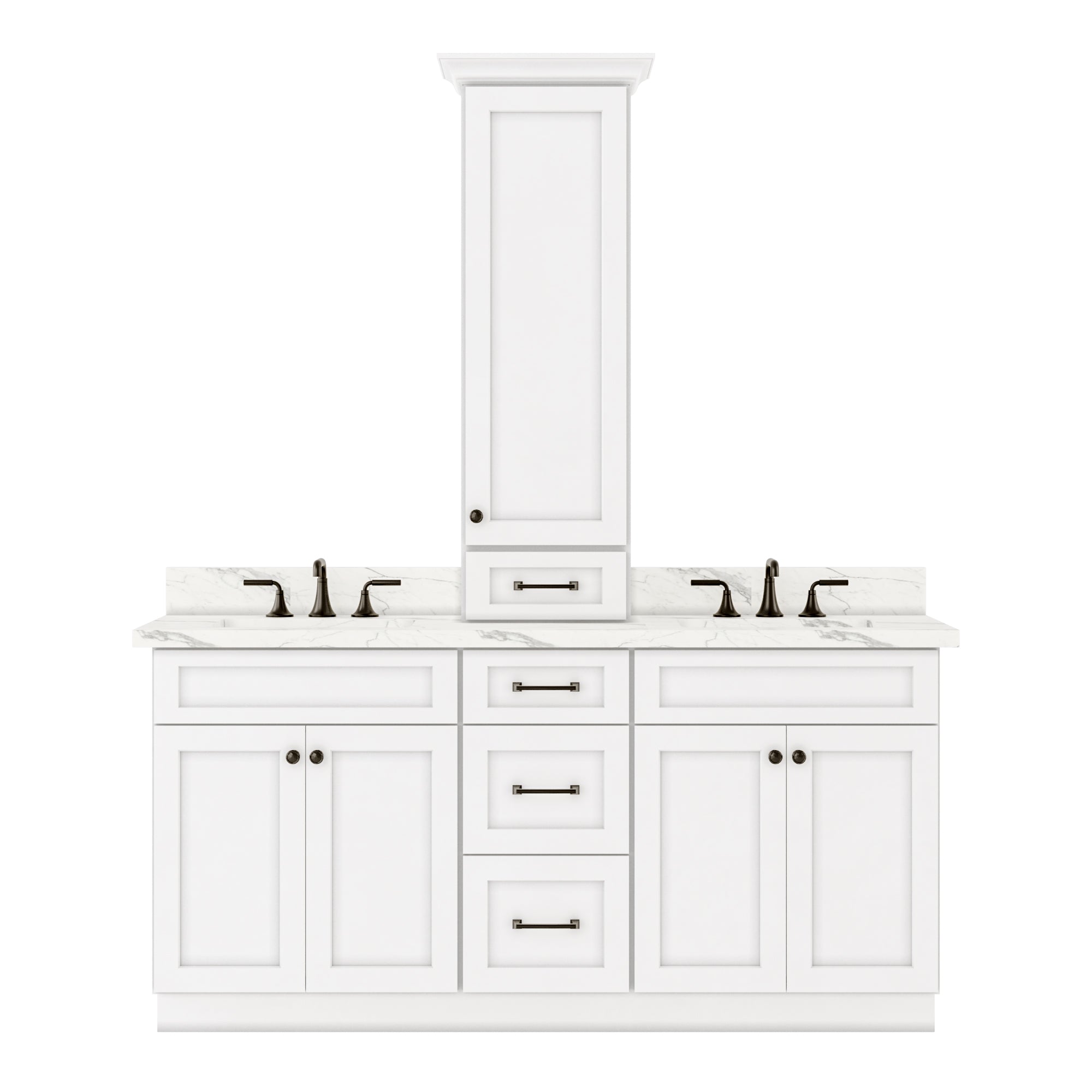 69" Vanity Combination 69-72 w/ Filler | Picture Perfect Kitchen ...