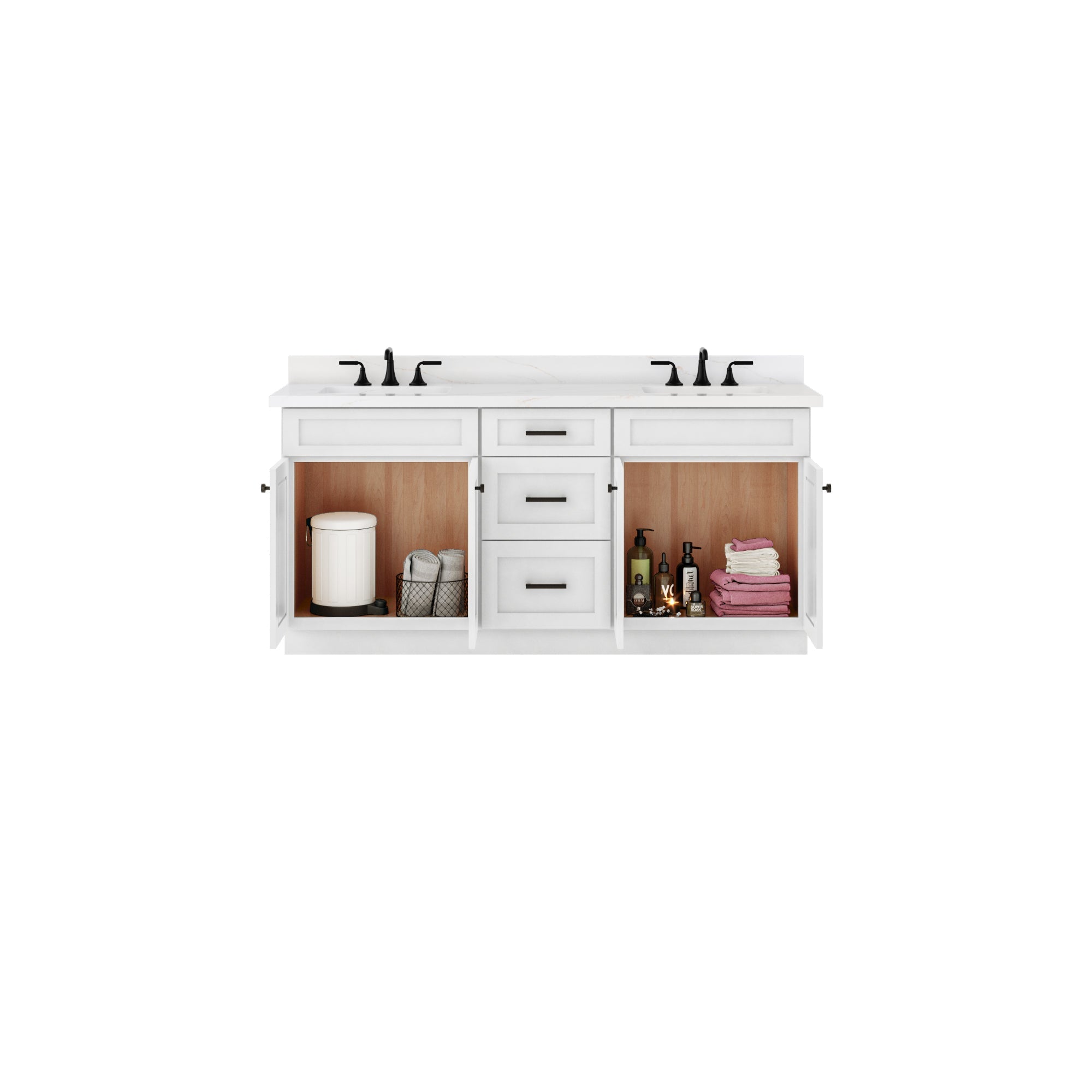 72" Vanity Combination 72-75 w/ Filler- On Trend | Picture Perfect ...
