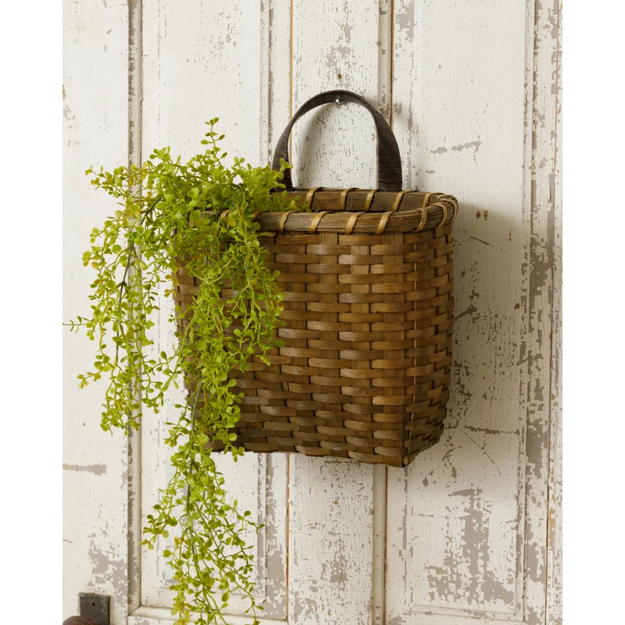 Large Chipwood Wall Basket - Rustic Storage Solution | Picture Perfect ...