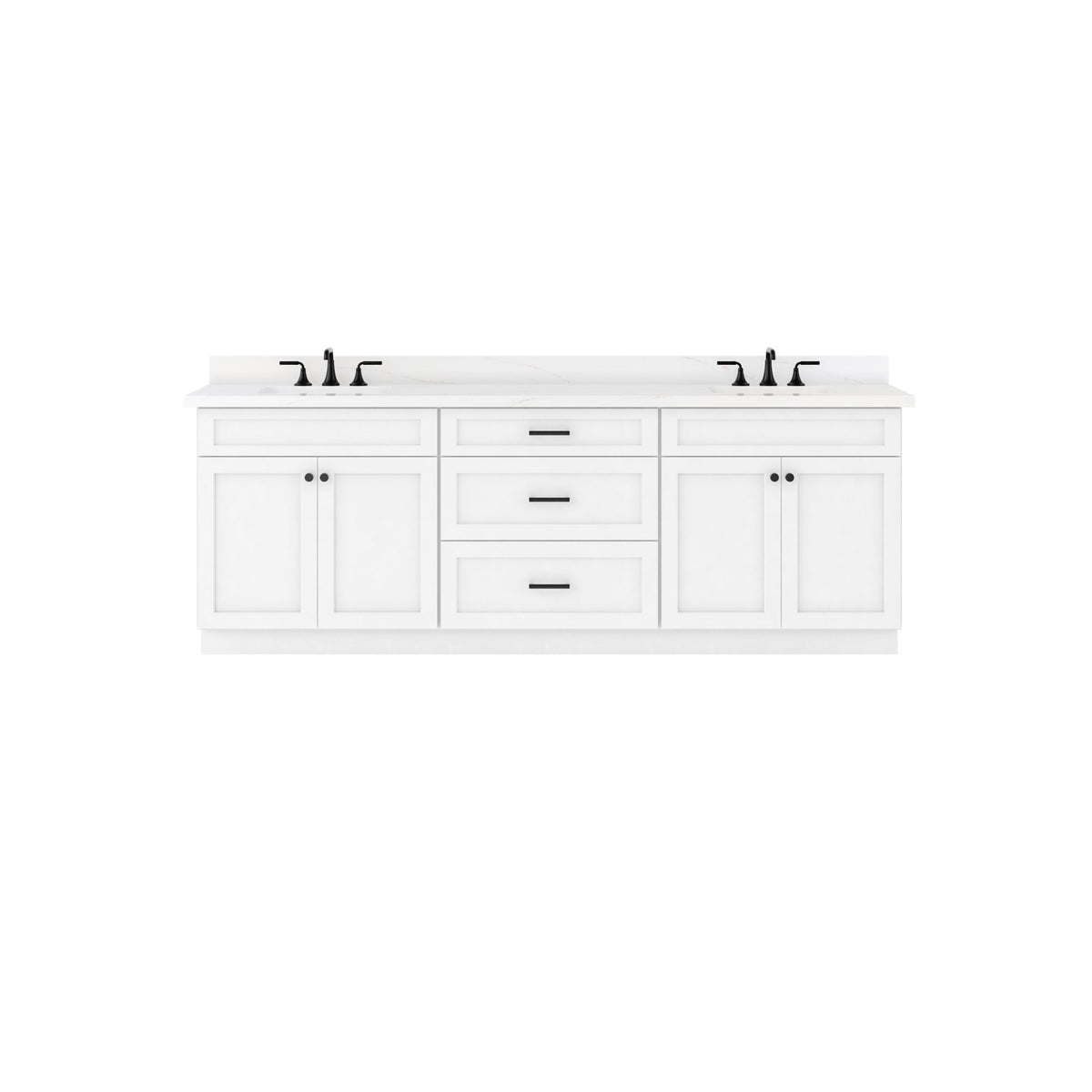 96" Vanity Combination V2 (96-99 w/ Filler) | Picture Perfect Kitchen ...
