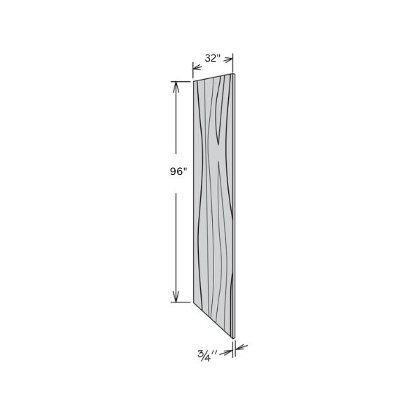 Tall End Panel - DWTEP96-DT Duraform Texture | High-Quality & Versatile ...