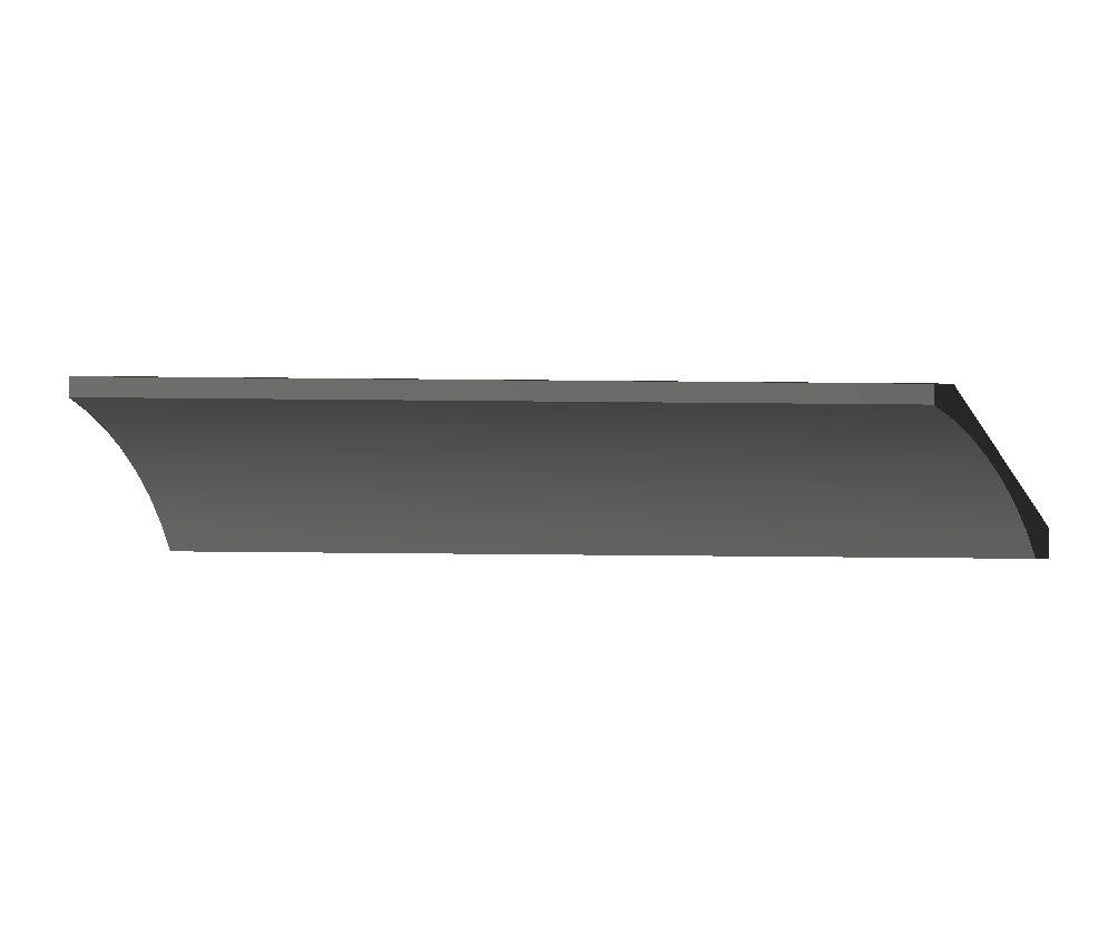 Large Cove Crown Molding - Elegant Architectural Detail | Picture ...