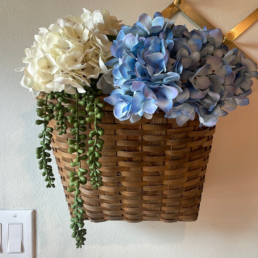 Large Chipwood Wall Basket - Rustic Storage Solution | Picture Perfect ...