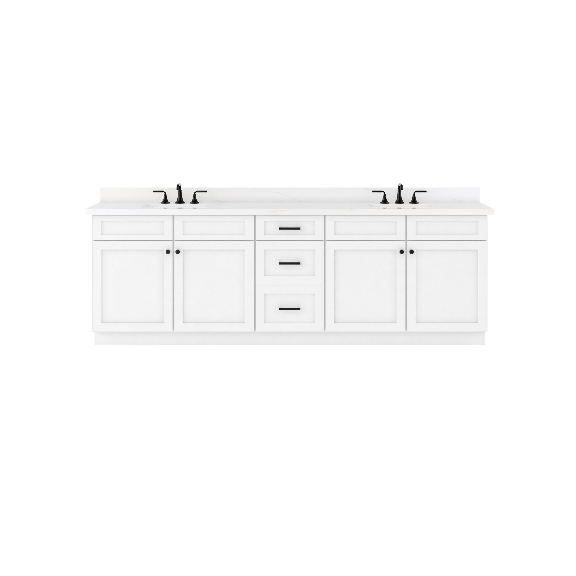 102" Vanity Combination with Filler - Picture Perfect Kitchen Designs ...