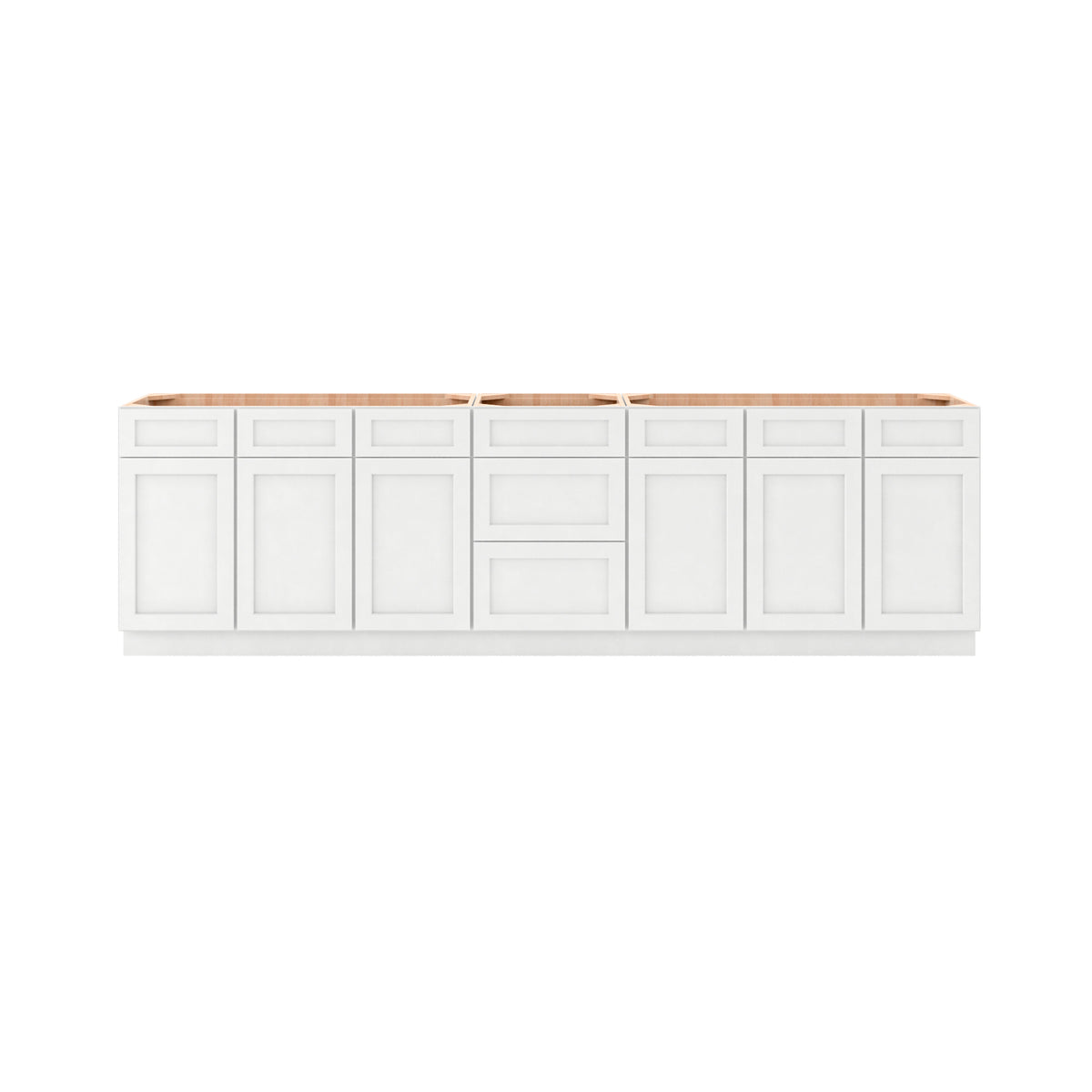 117" Vanity Combination 117-120 w/ Filler - Picture Perfect Kitchen ...