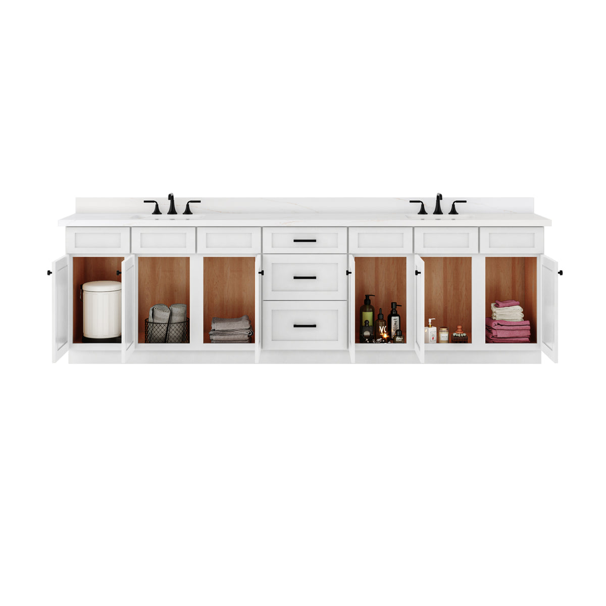 117" Vanity Combination 117-120 w/ Filler - Picture Perfect Kitchen ...