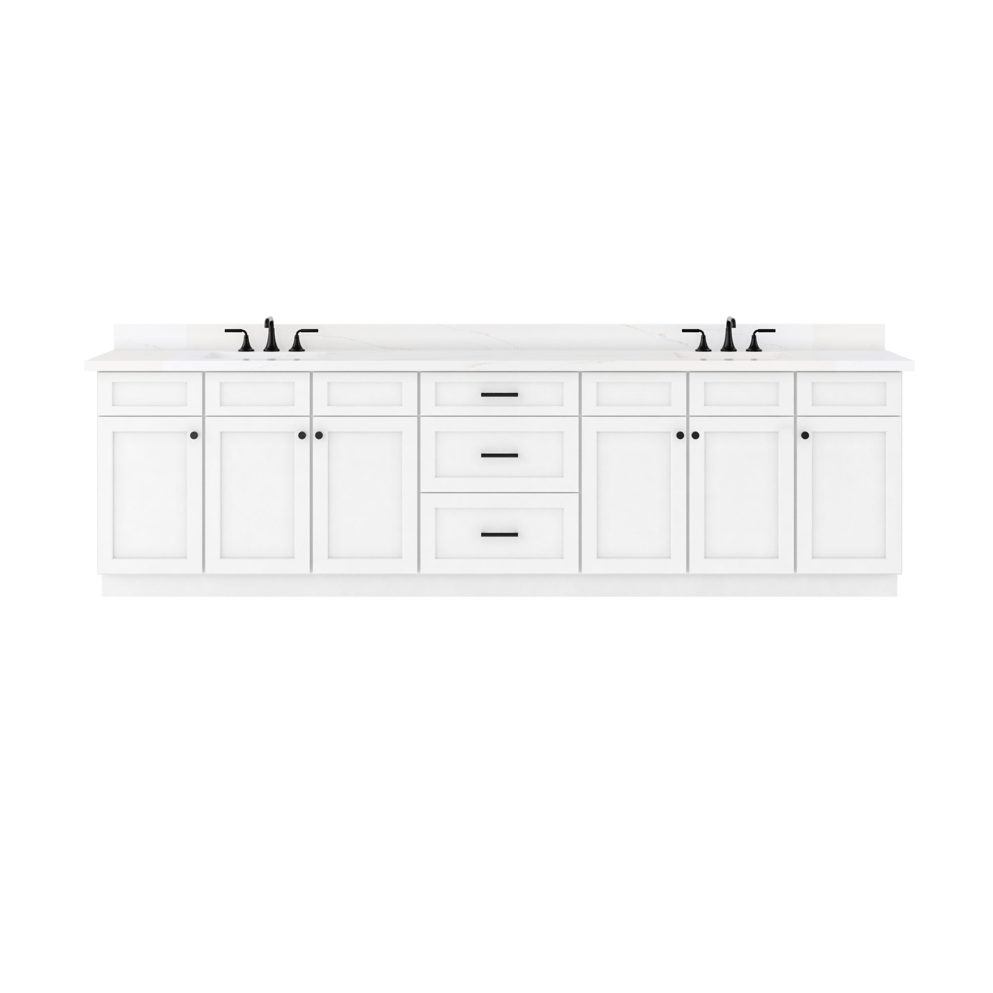 120" Vanity Combination (120-123 w/ Filler) - Picture Perfect Kitchen ...