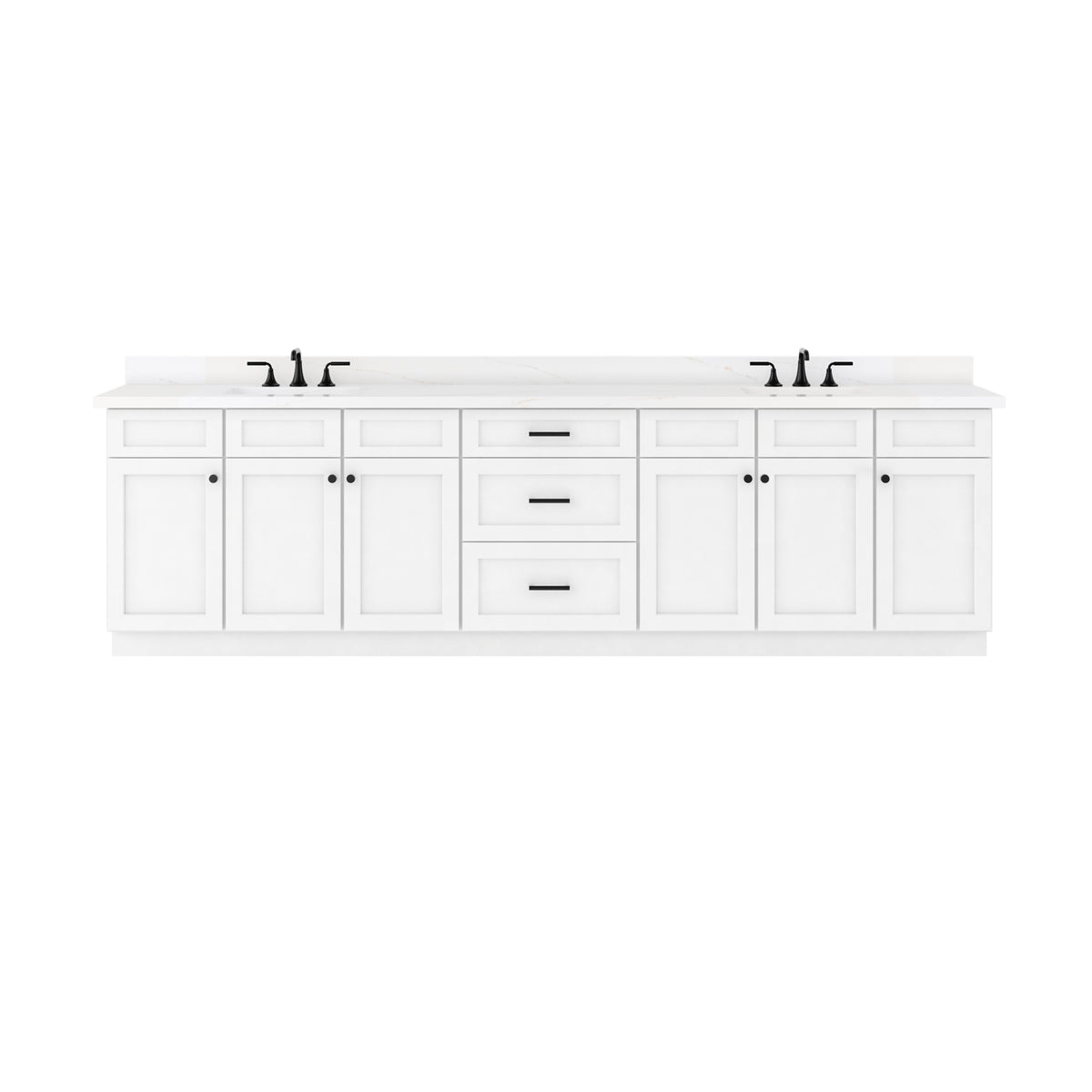 120" Vanity Combination (120-123 w/ Filler) - Picture Perfect Kitchen ...