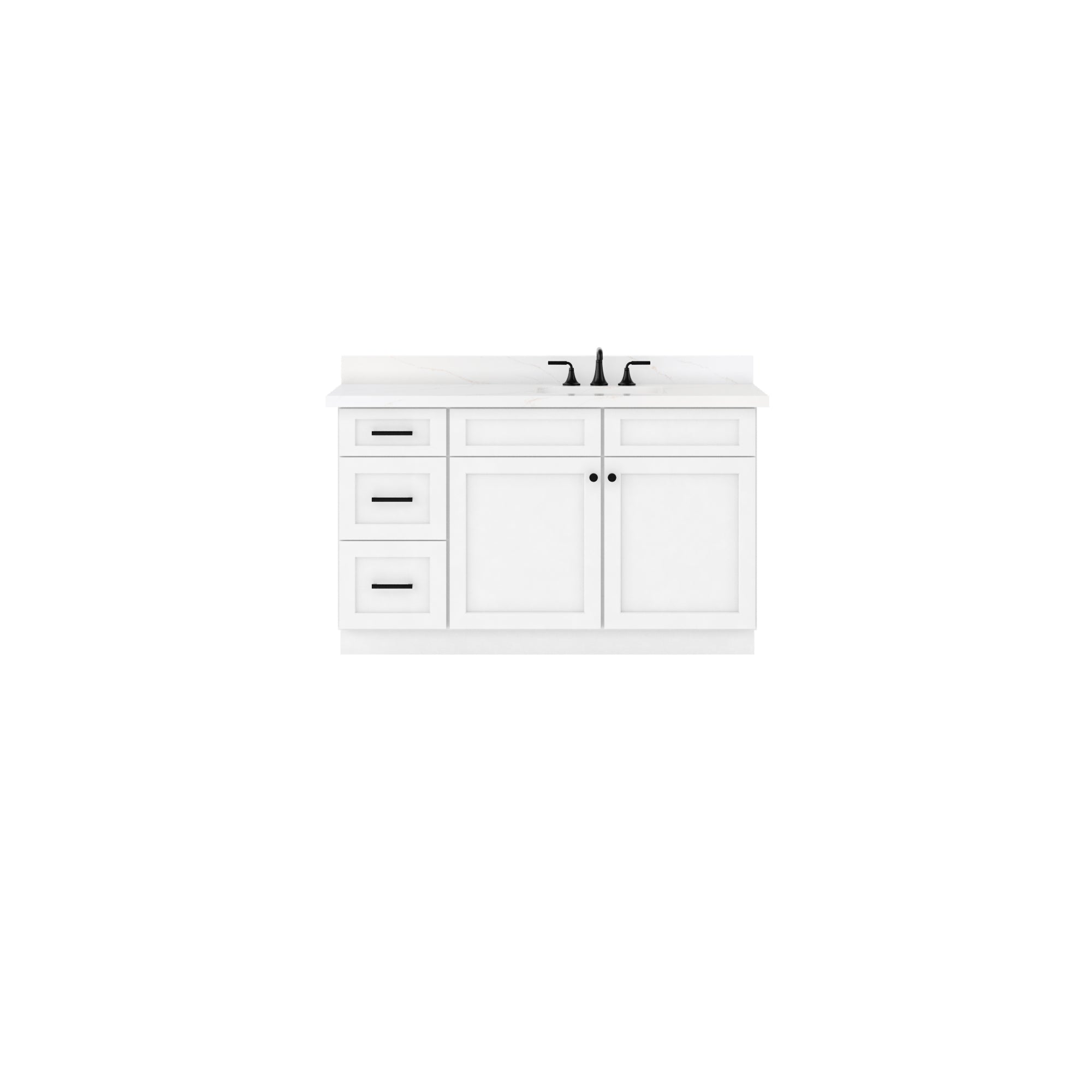 57″ Vanity Combination (57″-60″ W/Filler) | Picture Perfect Kitchen ...